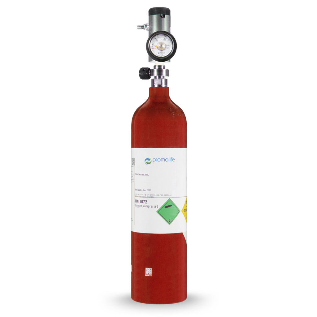 O2Ready Prefilled Oxygen Tanks - Purist Natural Medicine
